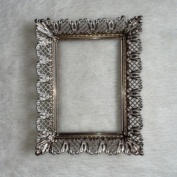 Vintage | Accents | Vintage Ornate Gold Metal Frame | Poshmark